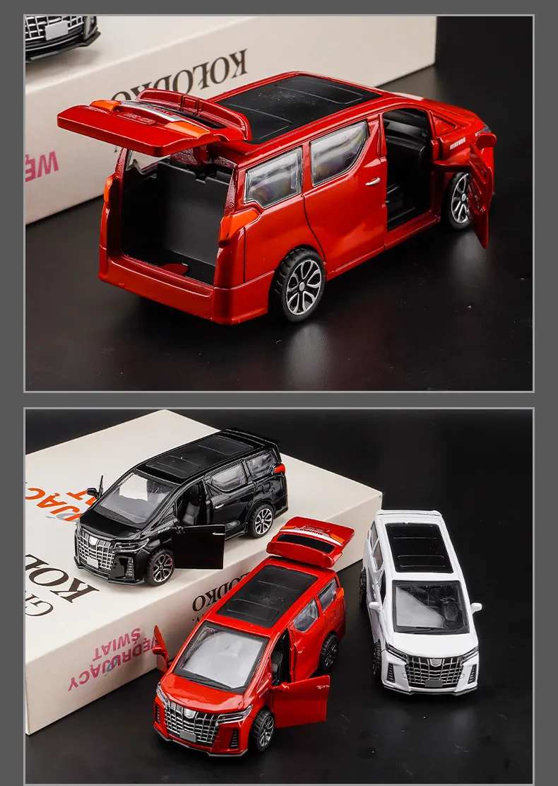 Toyota Alphard 1:36 alloy Children's toys baby educational Warrior toy ...