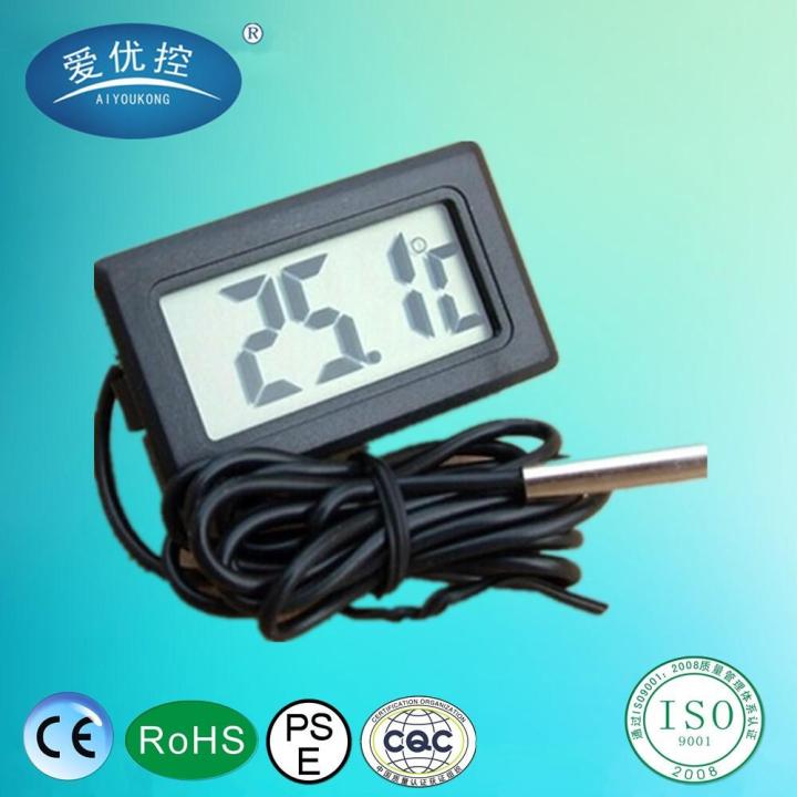 Mini LCD Digital Thermometer Sensor Indoor Outdoor Portable Pocket LCD ...