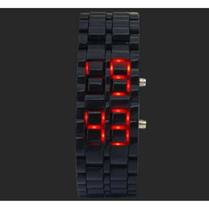 2psSamurai Strap LED Faceless Watch | Daraz.com.bd