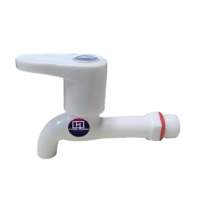 PVC Plastic Bib Cock/ Water Taps for Kitchen Bathroom Wash Basins ...