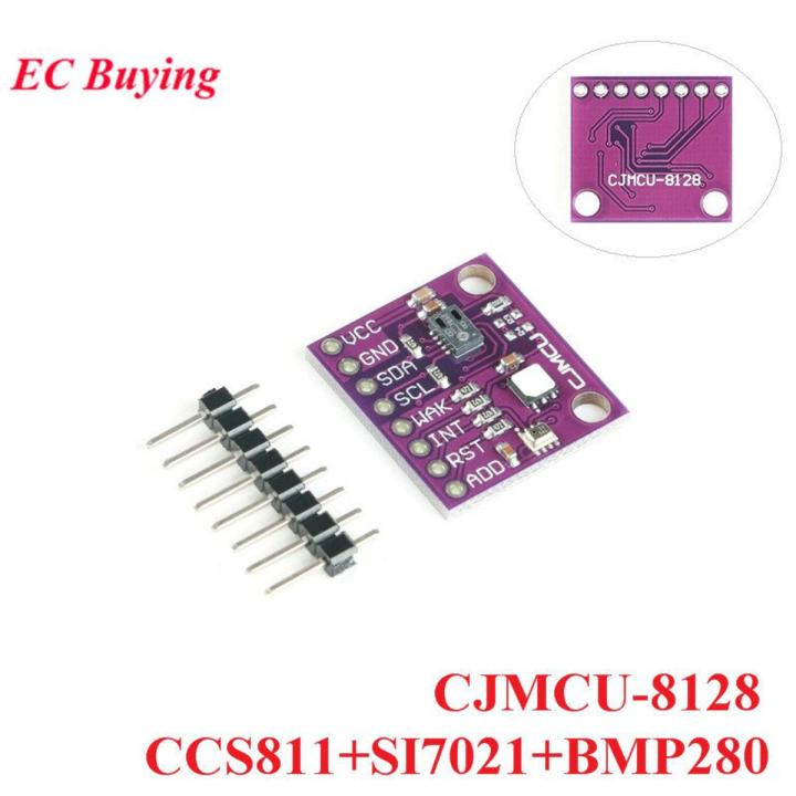 【happy one】CCS811+SI7021+BMP280 Sensor Module Carbon Dioxide Temperature and Humidity Height ...