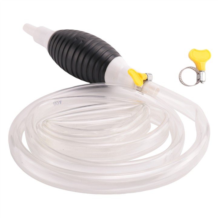 2M High Flow Siphon Hand Pump Portable Manual Car Fuel Transfer Pum ...