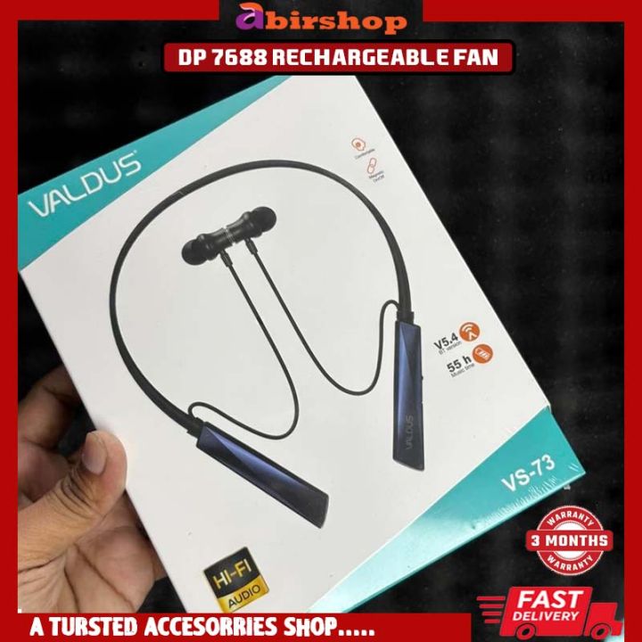 VALDUS VS-73 Bluetooth Neckband Earphone Bluetooth Earphone Neckband ...