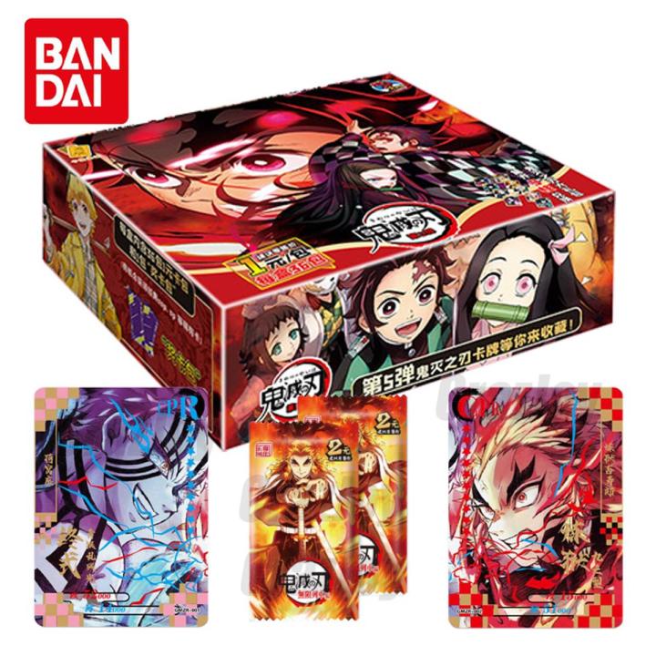 2022 New Anime Demon Slayer cards Box hobby Collection TCG Playing Game ...