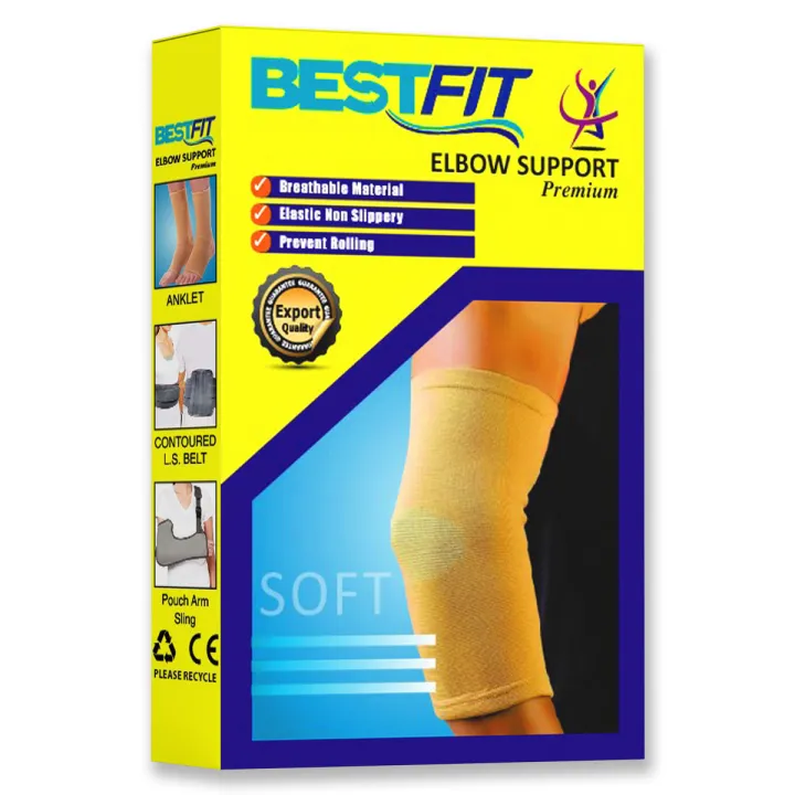 BestFit Premium Elbow Support – Pain Relief Belt for Elbow Joint Pain ...