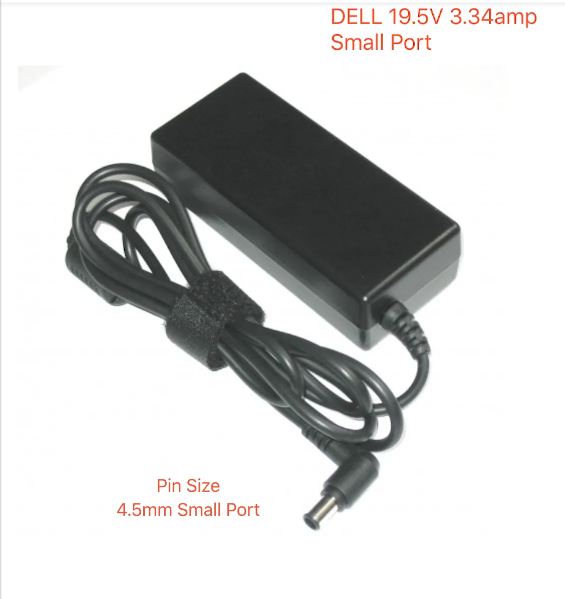 DELL-65W 19.5V 3.34A AC Laptop Adapter Charger Big Port/Slim Port ...