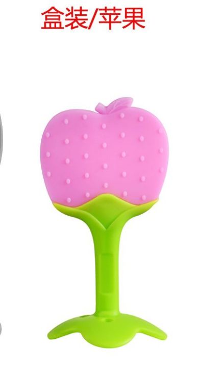Apple Baby Silicone Hand Teether/Pacifiers CN -1pcs | Daraz.com.bd