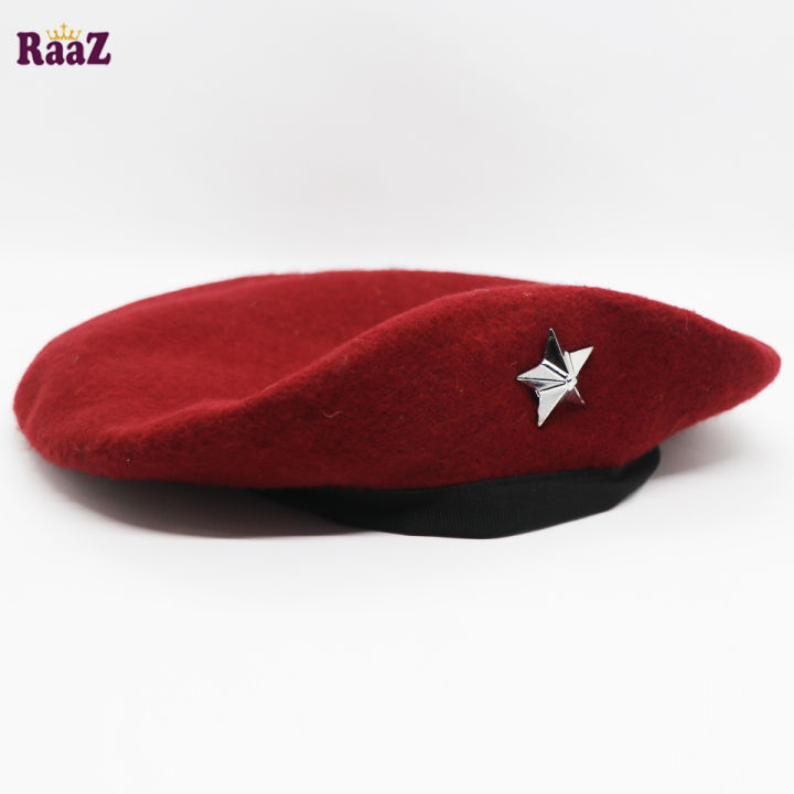 Maroon Che Guevara Hat Cap For Men | Daraz.com.bd