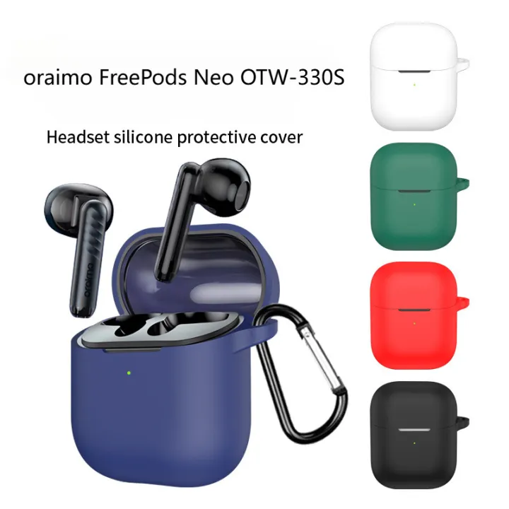 Earbuds Cases for oraimo FreePods Neo OTW-330S, Liquid Silicone ...