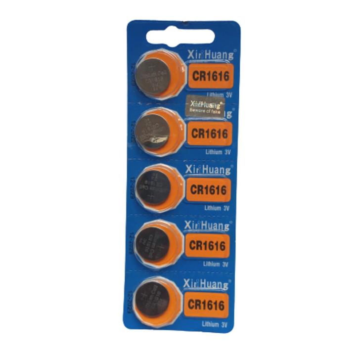 Xin Huang CR1616 Coin Cell Button Battery 3V Lithium Battery - battery ...