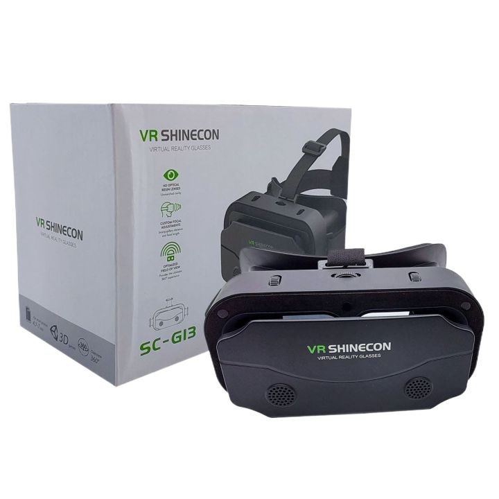 Shinecon VR Box SC-G13 IMAX Giant Screen Virtual Reality Glasses for Ultimate Immersive ...
