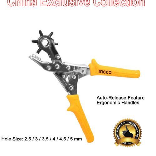 Leather Hole Puncher, Belt Hole Puncher, Heavy Duty Rotary Puncher ...
