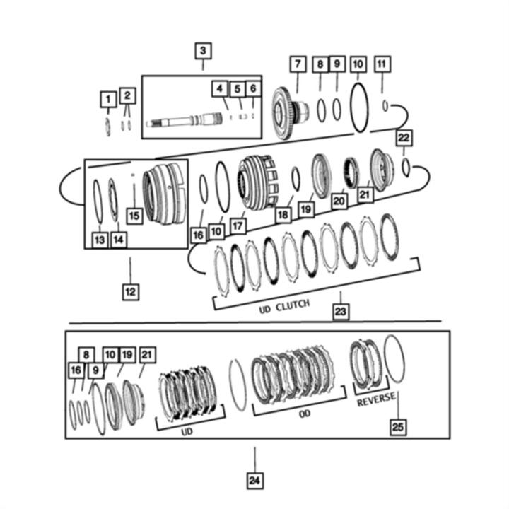 Car Gear Box Input Shaft for Dodge Ram Pickup 2500 3500 4500 | Daraz.com.bd