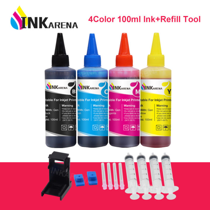 INKARENA Printer Ink For HP 21 22 301 302 304 For Hp DeskJet 2300 2700 ...