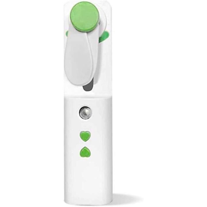 Mini Fan Humidifier Facial Mister 2 in 1 Water Mist Sprayer Handheld ...