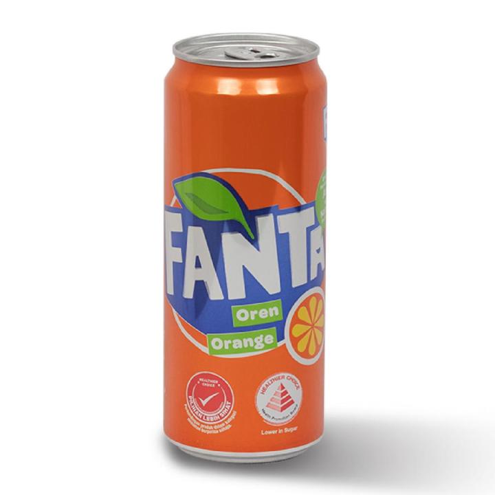 Fanta Orange Can Soft drinks 330 ml (Imported) | Daraz.com.bd