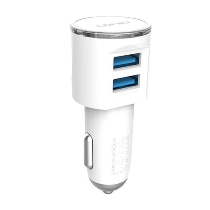 DL-C29 Car Charger - White | Daraz.com.bd