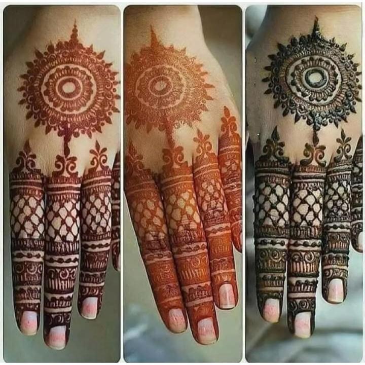 কাবেরী প্রাকৃতিক কোন মেহেদী-2 পিস - mehedi design sticker paper | Daraz ...