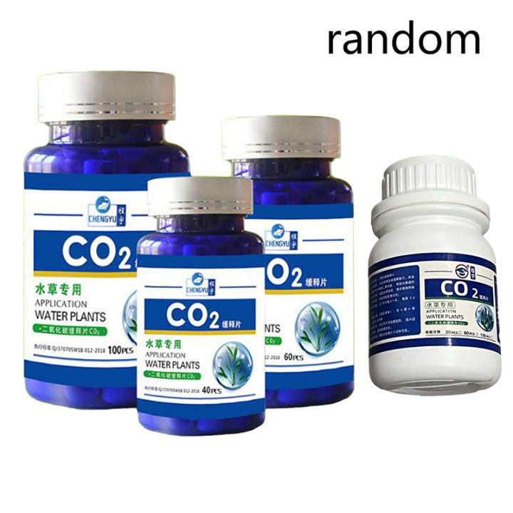 Aquarium CO2 Tablet Carbon Dioxide Fish Tank Diffuser Aquatic Plant ...