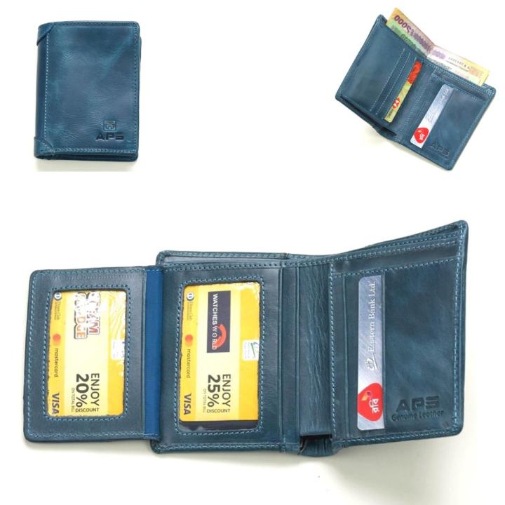 APS Premium Leather Wallet for Men -PW108 | Daraz.com.bd