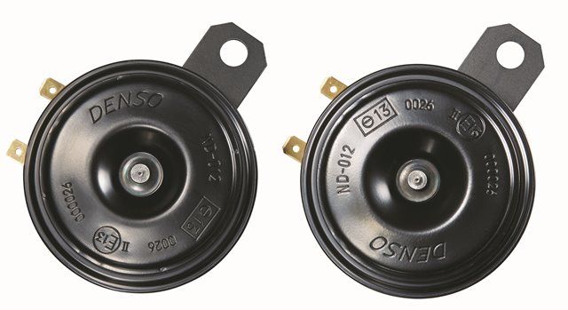 DENSO 12V Compact Full Power Tone Horn for Bike and Car (Made in ...