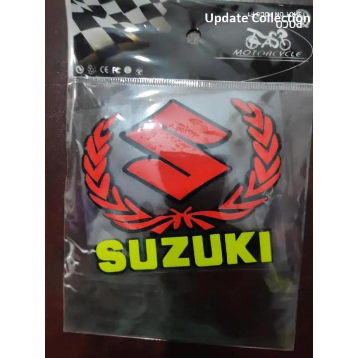 GIXXER SP LOGO Reflective Emblem Decal Car Bike Sticker Logo (5x5 Inch ...