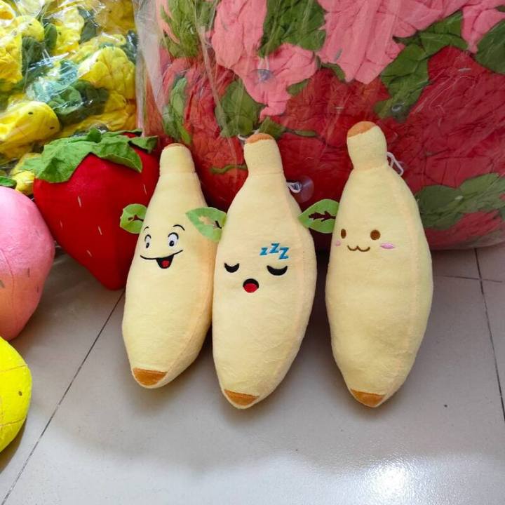 Banana Plush Stuffed Fruit Soft Toys Cushion | Daraz.com.bd