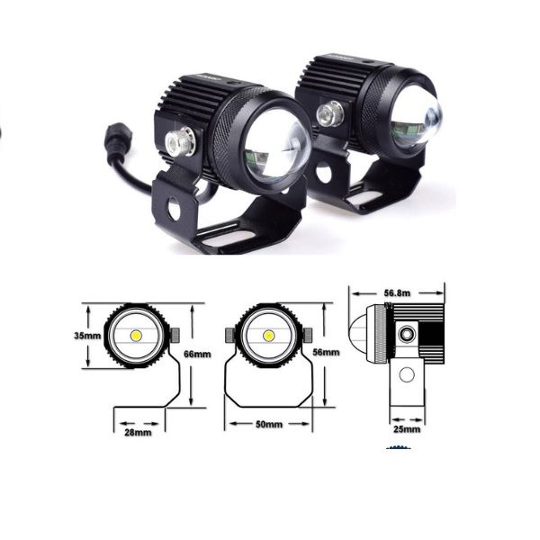 Giant Mini Fog Light 2 Piece Mini Fog (2 Color) with Setup Clumps and ...