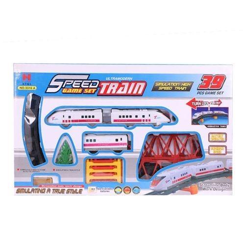 High Speed Train Toy - White | Daraz.com.bd
