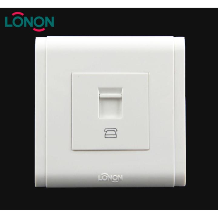 Honeywell LONON Telephone RJ11 Socket Premium Caliber Wall Switch ...