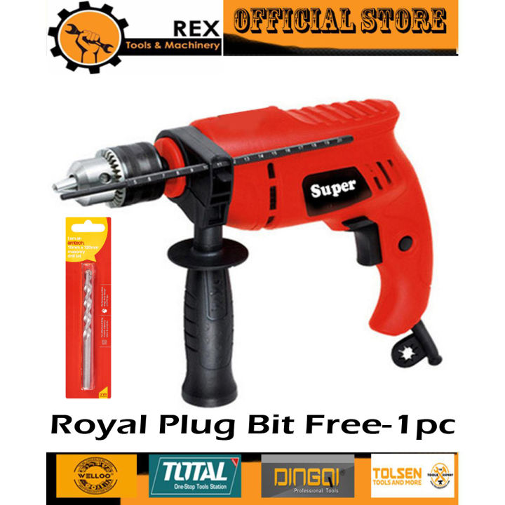 Super 13mm Professional Electric Drill Machine 1000W | Daraz.com.bd