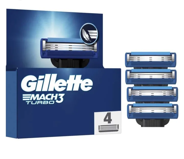 International Germany Products Gillette Mach3 Razor Blades for Men - 4 ...