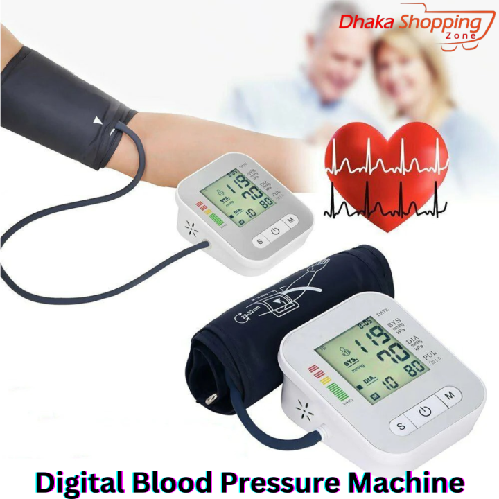 Digital Blood Pressure Machine – BP Machine - Acurate BP Check Machine ...