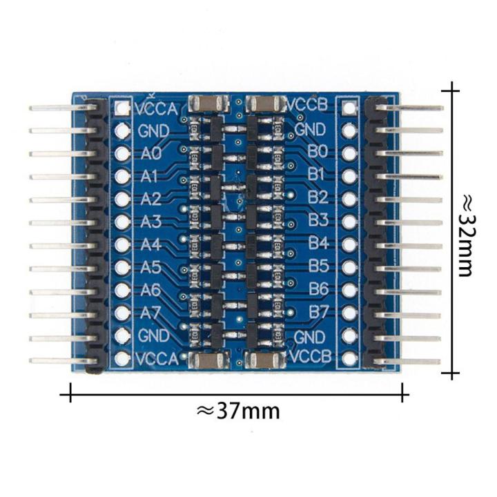 【happy one】8 Channel 5V/3.3V UART SPI TTL Logic Level Converter ...