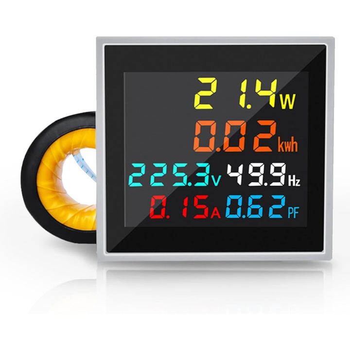 Energy Meter, AC 50-300V 100A Mini Power Monitor 6in1 | Daraz.com.bd
