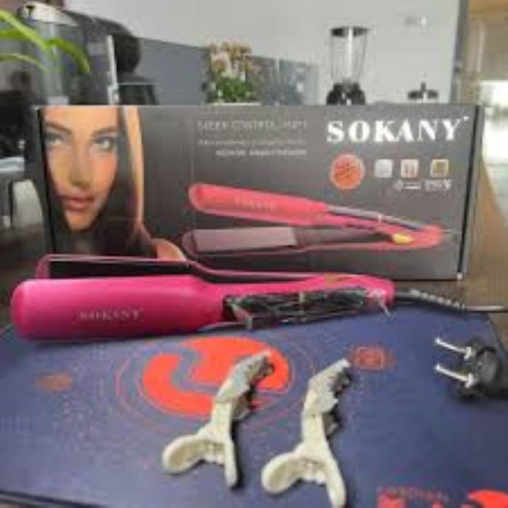 Sokany Magical Ceramic Flat Iron Infrared Technology Hair Straightener | Daraz.com.bd