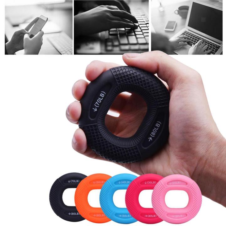 20~80lbs Hand Grip Forearm Muscle Training Equipment for Gym ...