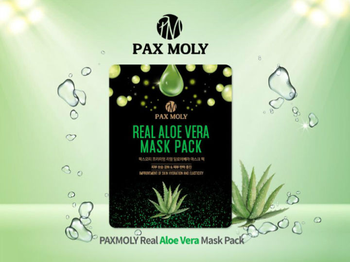 Pax Moly-Real Aloevera Mask Pack | Daraz.com.bd