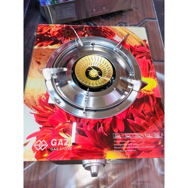 Gazi Gas Stove Single Glass Gst-1-15C Lpg - Gas Stove | Daraz.com.bd