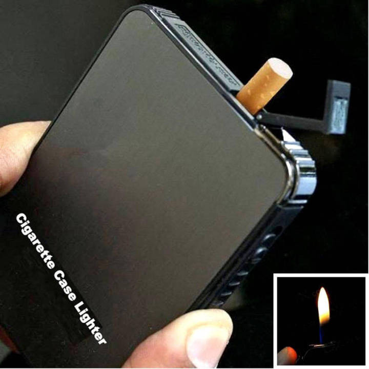 Gas Lighter Inside Cigarette Box Case Cigarettes Holder | Daraz.com.bd