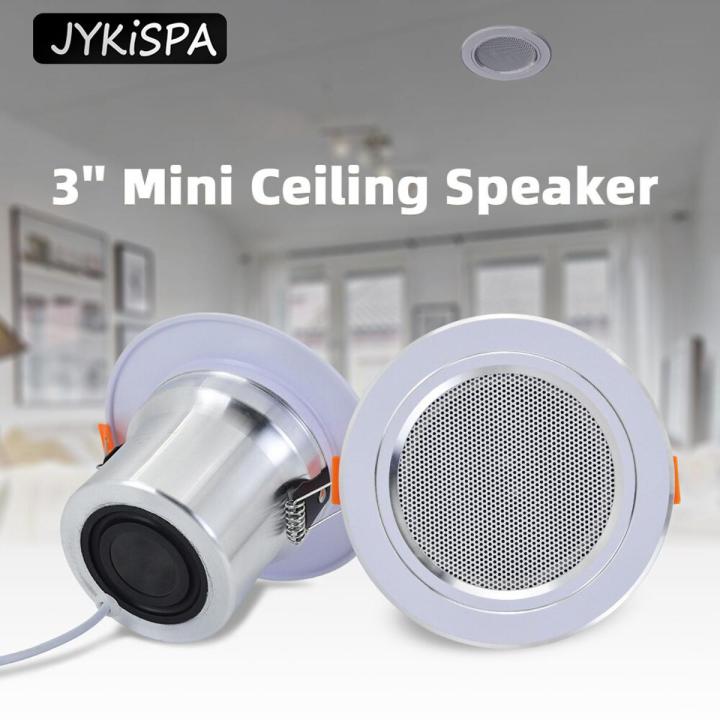 Mini In-Ceiling Speaker 12W Hifi Stereo Loudspeaker Background Music ...