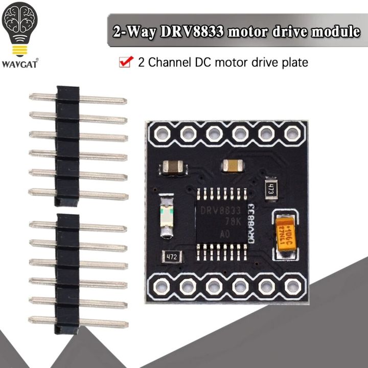 DRV8833 2 Channel DC Motor Driver Module Board 1.5A 3V-10V H-Bridge ...