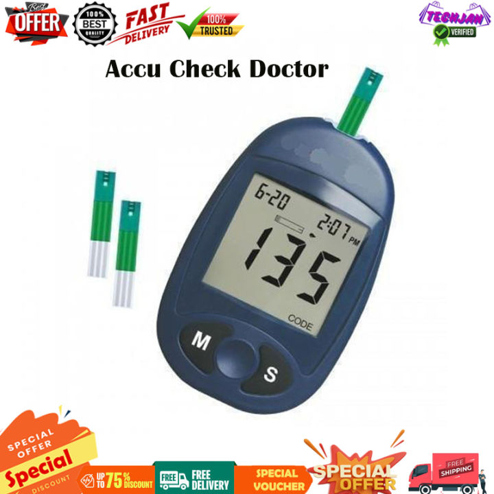 Accu Check Doctor Blood Glucose Monitor Machine | Daraz.com.bd