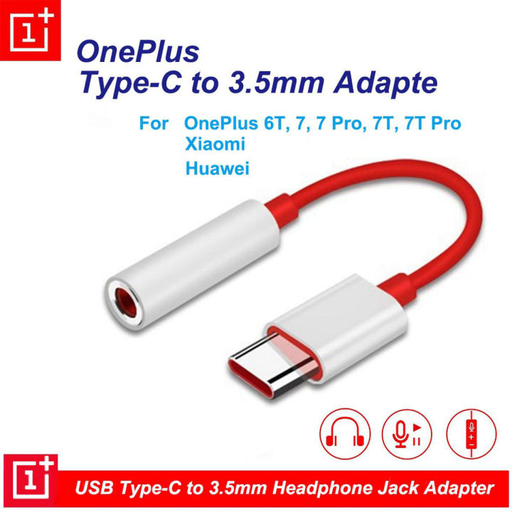 Oneplus Usb Type C To 3 5 mm Headphone Jack Adapter Audio Aux Cable ...
