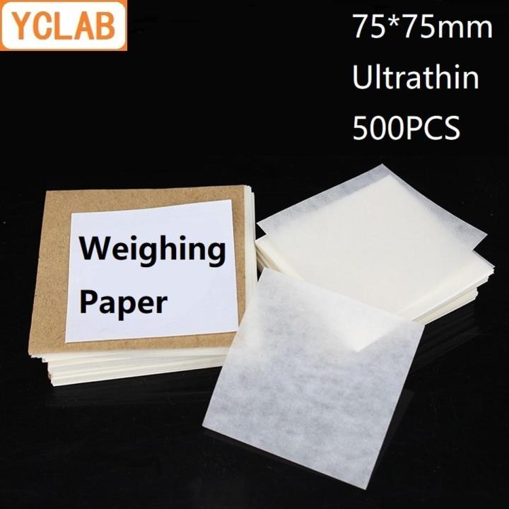 【Sell-Well】 YCLAB 75*75mm Weighing Paper Square Ultrathin 500PCS / Pack ...