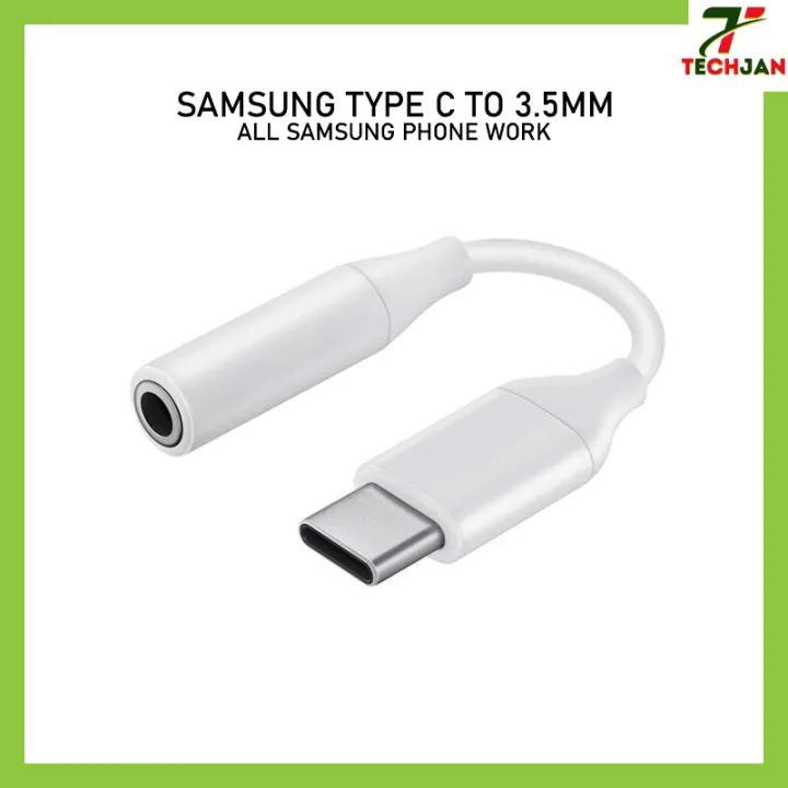 SAMSUNG Type C To 3.5mm Conveter Dongle(All Samsung Phone Worked ...