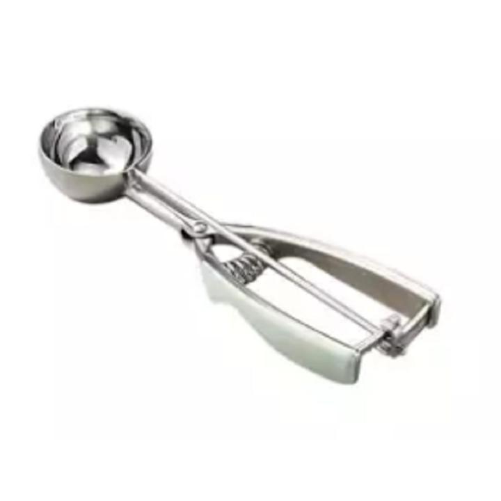 Medium Ice-cream Scope - Silver | Daraz.com.bd