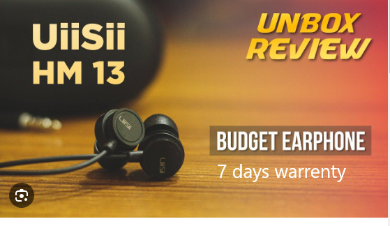 UiiSii HM 13 In-Ear Earphone Dynamic Headset With Microphone | Daraz.com.bd
