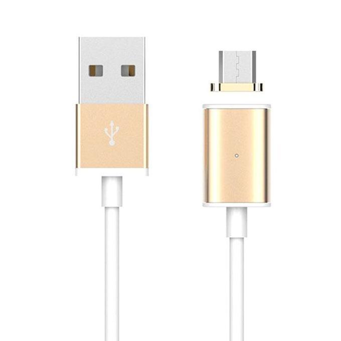 Super Magnetic Cable and Data Magnetism Micro USB - Golden | Daraz.com.bd