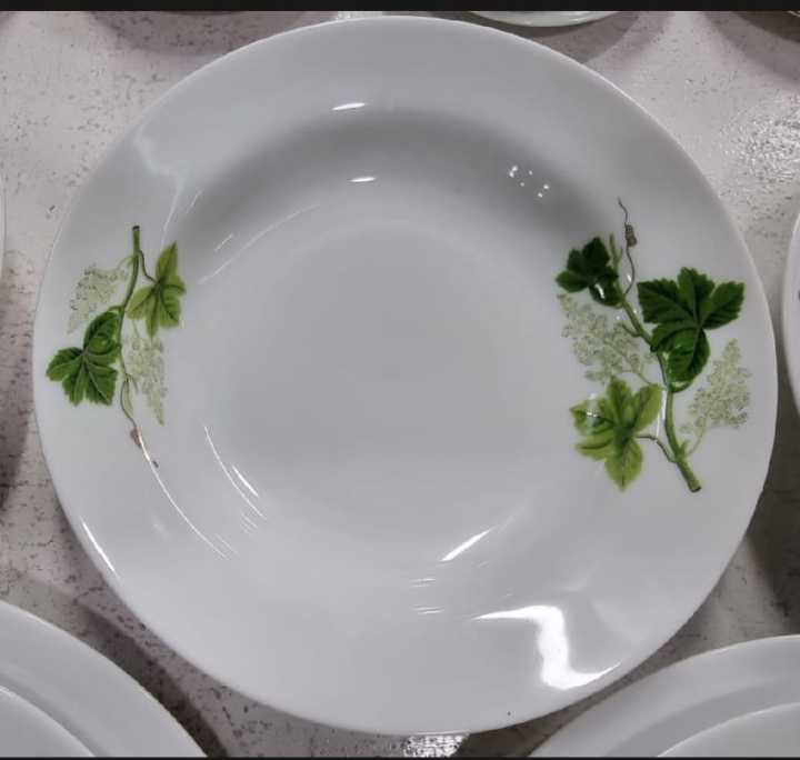 6 Pcs Ceramic Deep Dinner Plate Set6 Pcs Ceramic Deep Dinner Plate Set ...